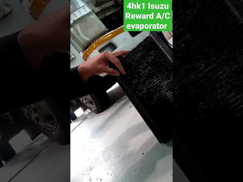 4hk1 Isuzu Reward A/C evaporator #POLOYTHEMECHANIC