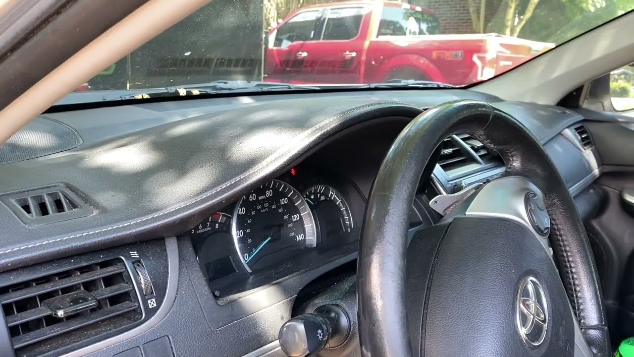 2012-2017 Toyota Camry OBD2 Port Location