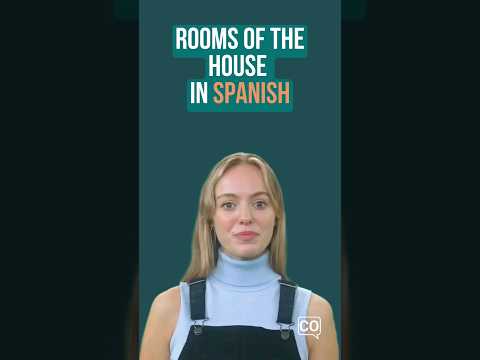 Rooms of the house in Spanish #shorts