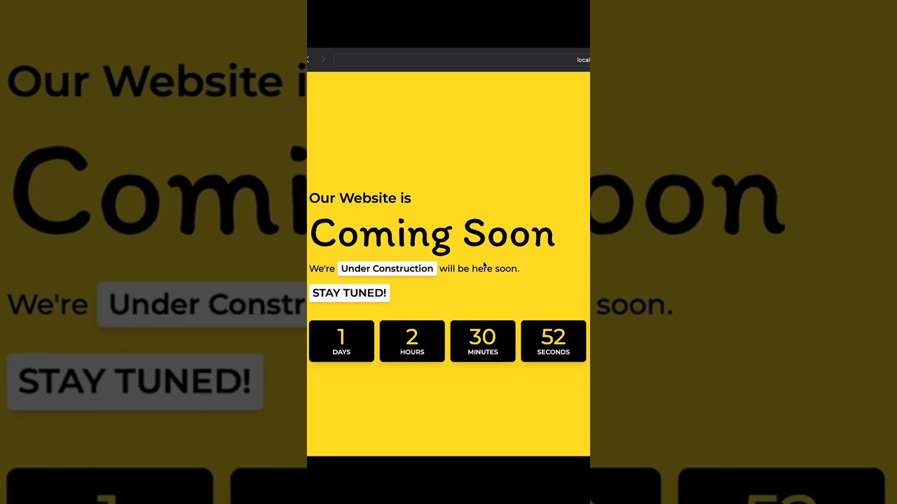 Build a Reverse Countdown Timer with React.js in 60 Seconds | Geekboots