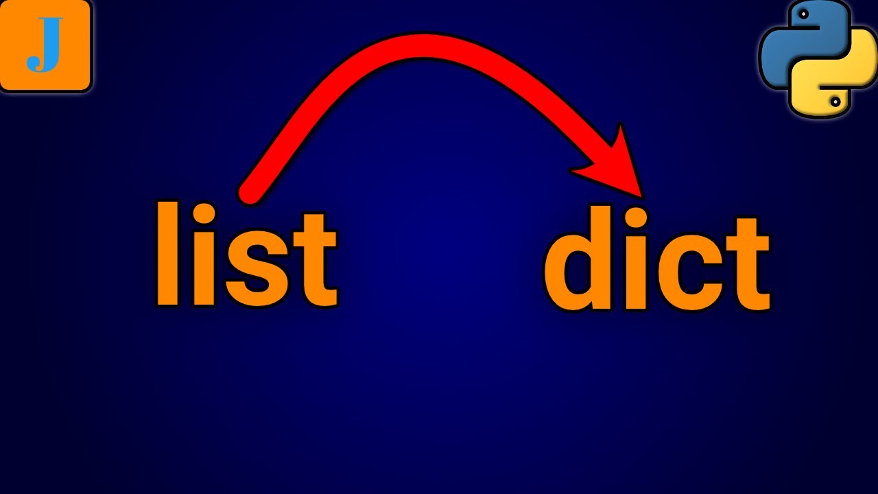 How To Convert List To Dictionary In Python