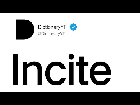 Incite Meaning in English