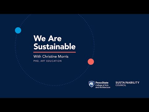 We are Sustainable with Christine Morris