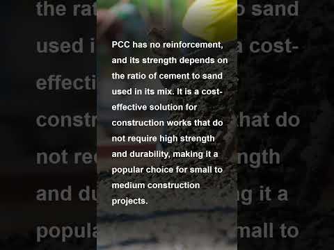 What is PCC | Civil Engineering