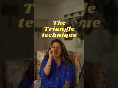 Master eye contact with the “Triangle Technique” #eyecontact #communication