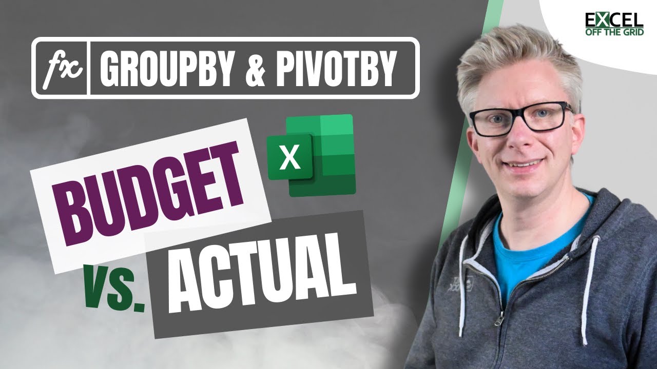 Excel in Reporting: Boost Accuracy with GROUPBY and PIVOTBY T...