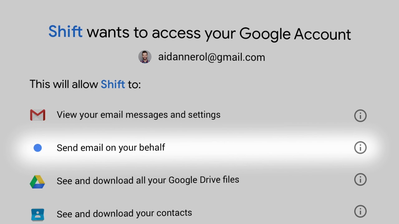 Shift - Google OAuth Process & Verification (Updated)