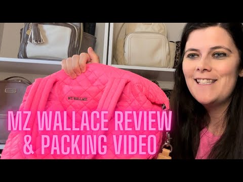 Mz Wallace Neon Pink Review & Packing Video