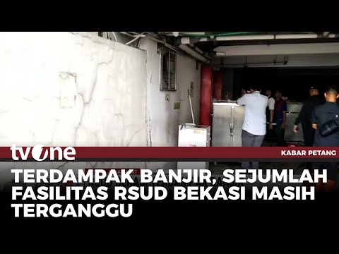 RSUD Bekasi Terdampak Banjir, Lantai Basement Masih Tergenang Air | Kabar Petang tvOne