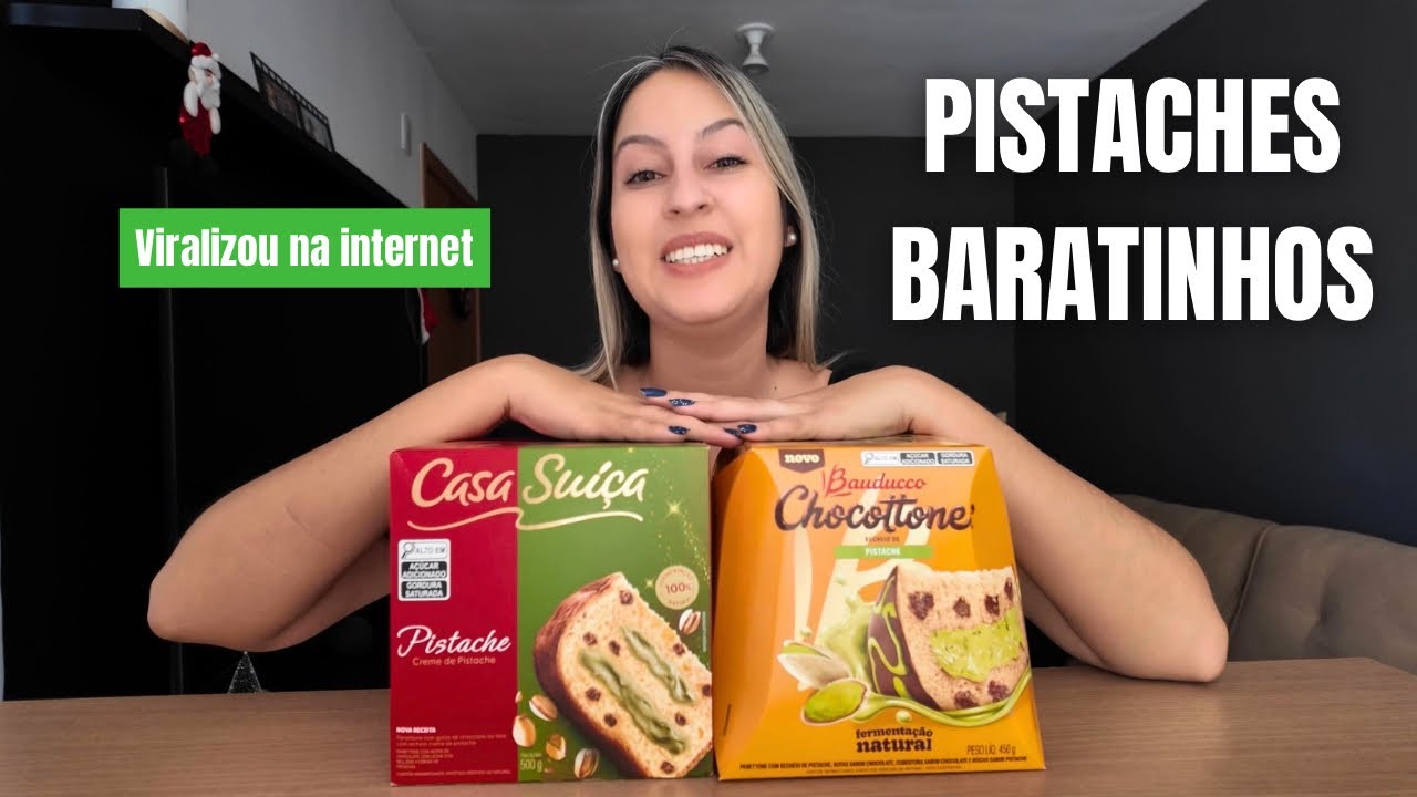 Bauducco Pistachio Chocotone vs. Casa Suíça Pistachio Chocotone