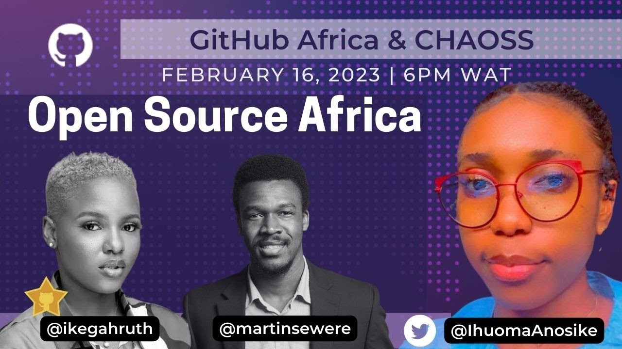 GitHub Africa: Intro to the CHAOSS Project