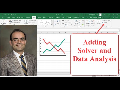 How to add Solver and Data Analysis to MS Excel in MS Windows