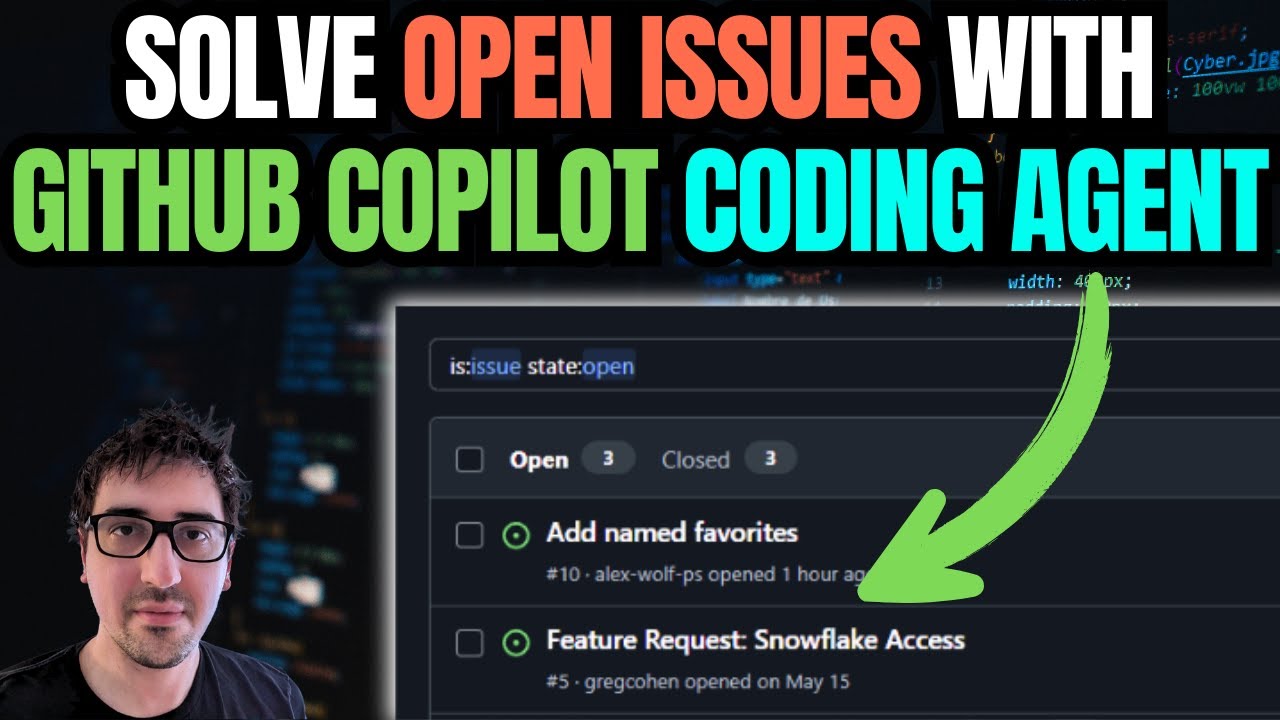 Use GitHub Copilot Coding Agent to solve open issues in a GitHub repository
