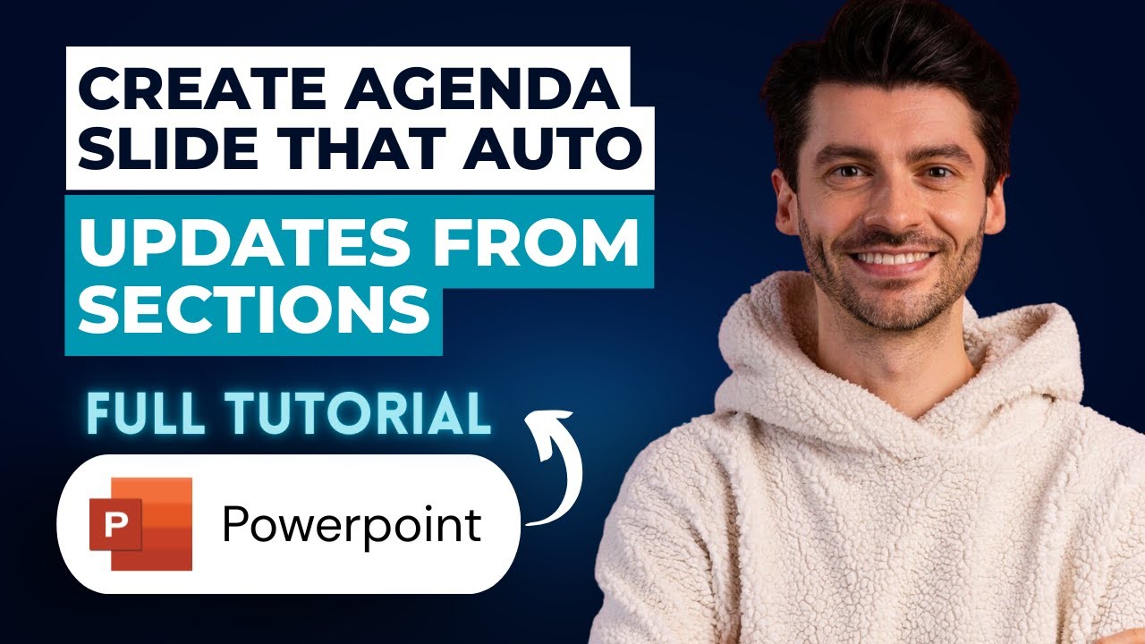 How to Create an Agenda Slide That Auto Updates From Sections in PowerPoint [2026 Guide]