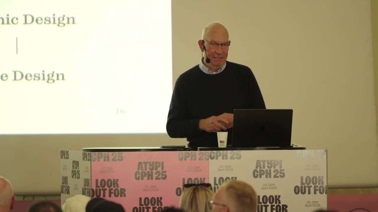 A Lifetime with Danish Letters | Bo Linnemann | ATypI 2025 Copenhagen