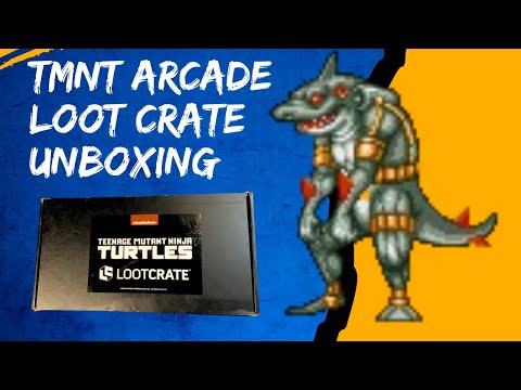 Unboxing TMNT Arcade Loot Crate: A Two Year Wait!!!