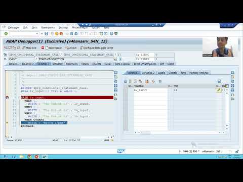 14 - ABAP Programming - Conditional Statements - CASE