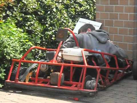 Honda GX270 engine first start after cleaning