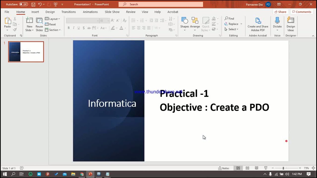 Creating a Physical Data Object (PDO) || Practical-1 || Informatica