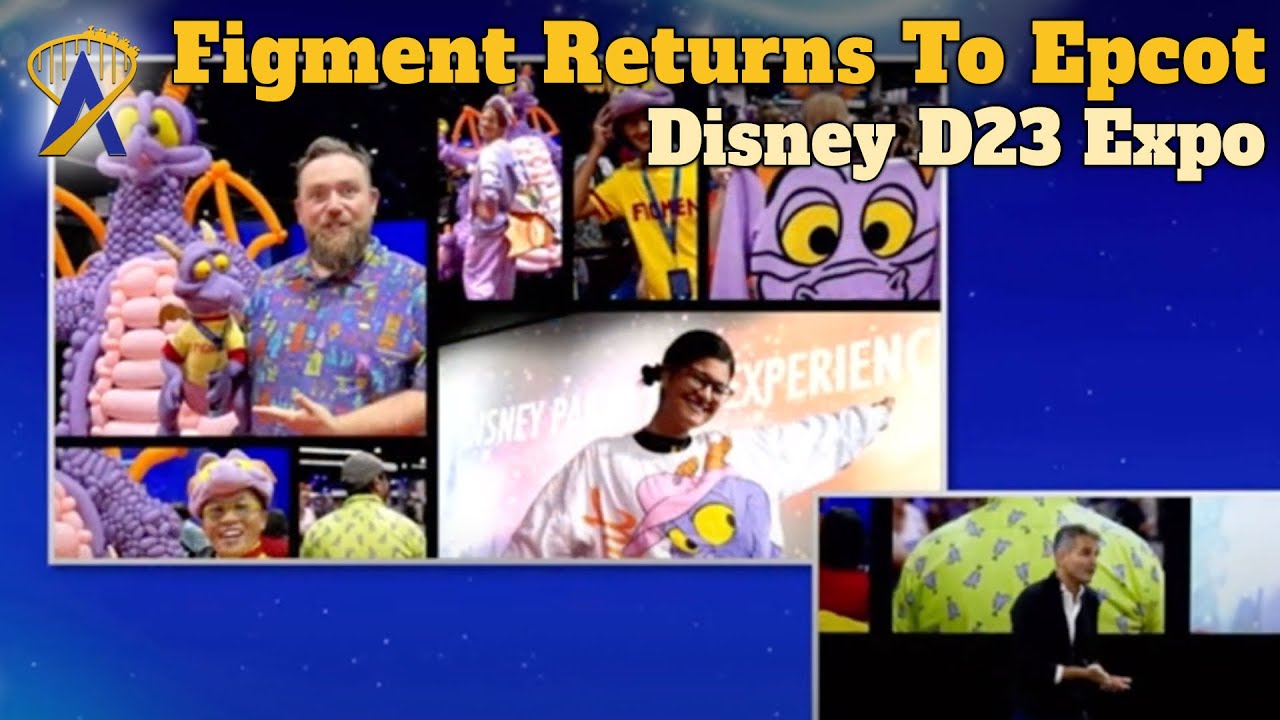 MyDisneyFix | Figment Meet & Greet Character Annoucement at Disney D23 ...
