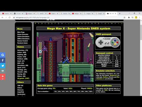 Mega Man X SNES online game RetroGames cz Google Chrome 2020 09 01 21 38 00