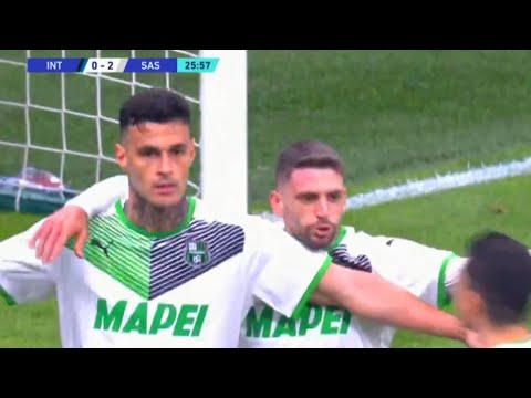 Gianluca Scamacca vs Inter Milan
