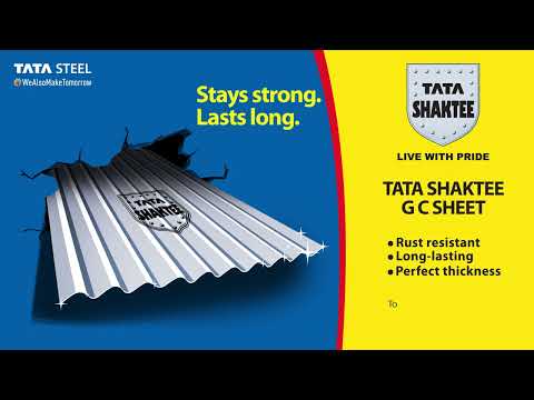 TATA Galvanized Roofing Sheets - Latest Price, Dealers & Retailers in India