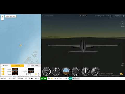 GeoFS: New York to Hong Kong (Time Lapse) | GeoFS Flights Channel