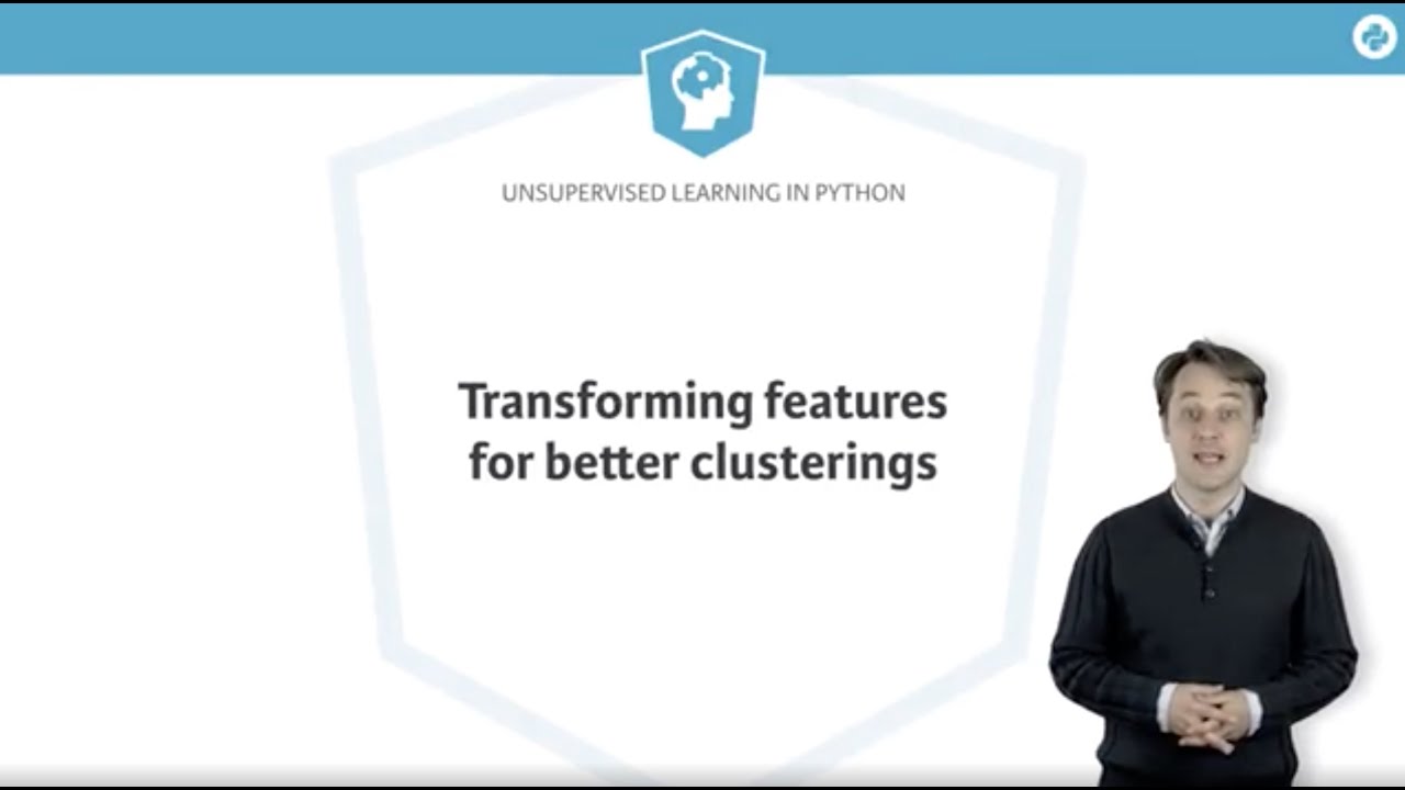 Python Tutorial : Transforming features for better clusterings