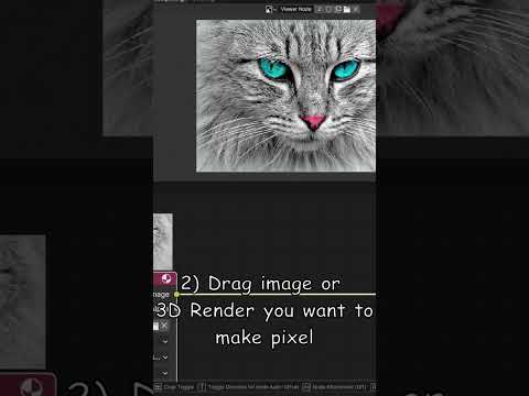 Turn Your 3D Render to Pixel!