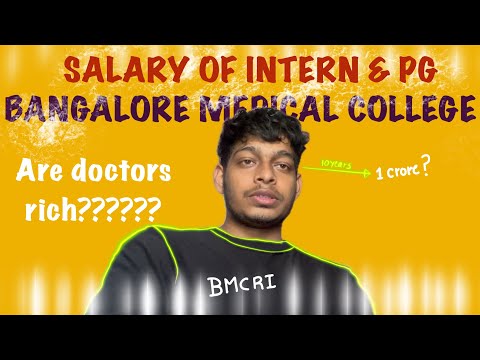 Salary of interns and pg in Bangalore medical college |DOCTORS SALARY IN INDIA