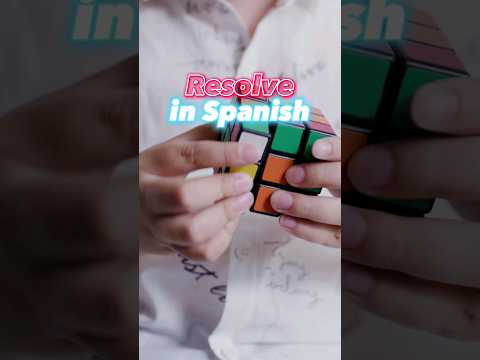 RESOLVE in SPANISH | Customer Service - Expand your work vocabulary