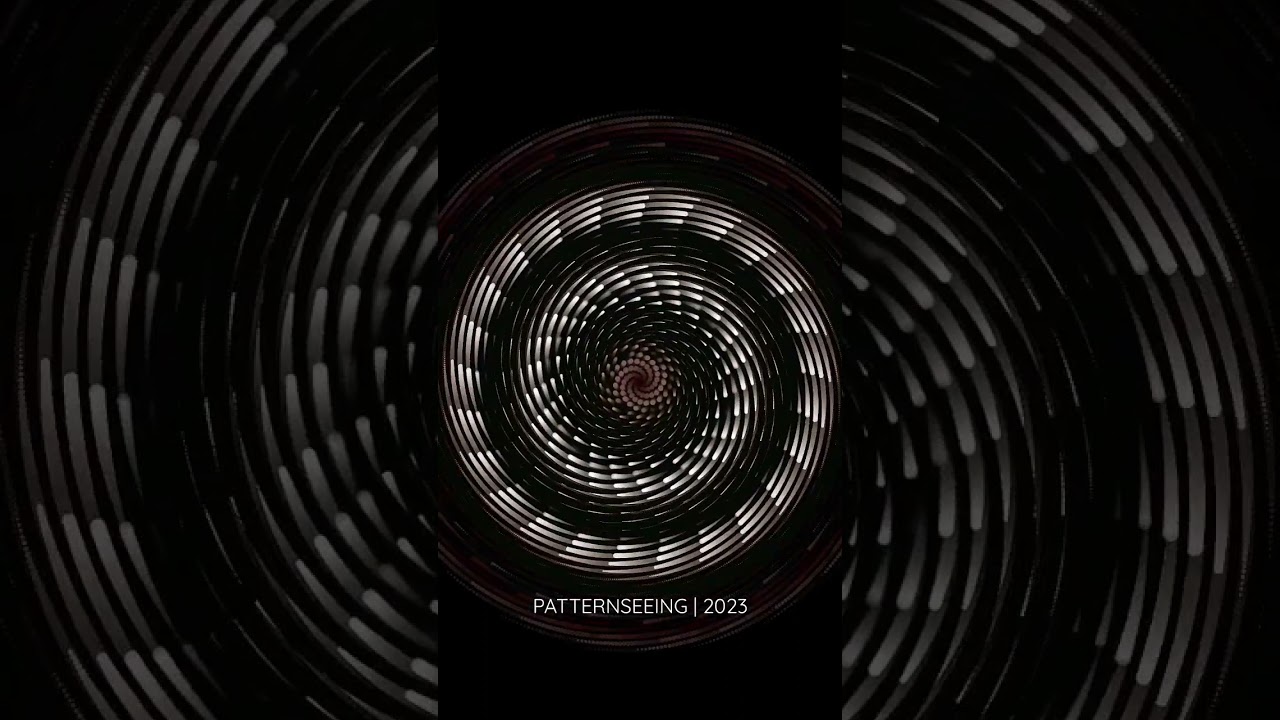 floral spin #generativeart #creativecoding #p5js #processing #mathart #codeart