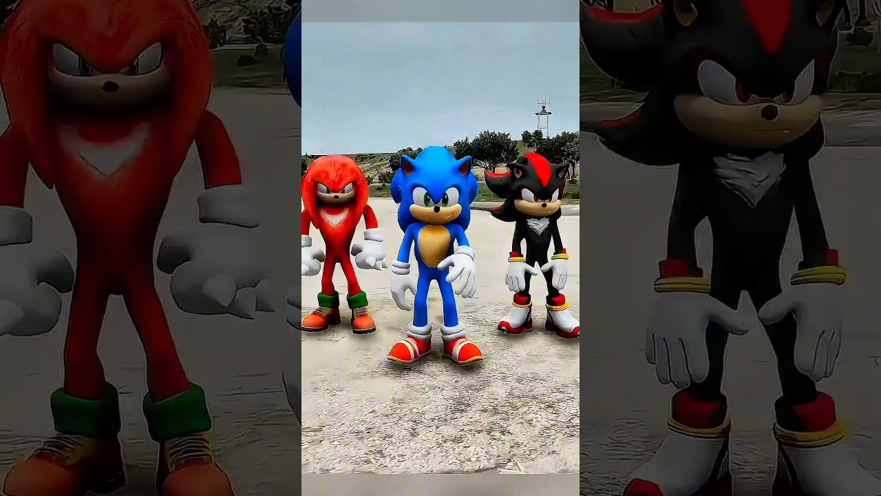 TEAM SONIC VS TEAM HULK EPIC BATTLE 🔥| #Shorts​ | #gta5​ | #sonic​ | #hulk​