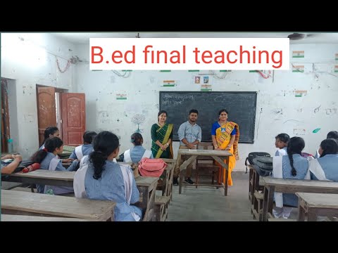 B.ed Final teaching day (kalyani university)❤️