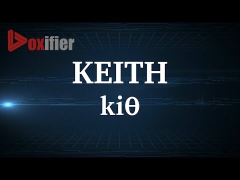 English Pronunciation of Keith - Voxifier.com