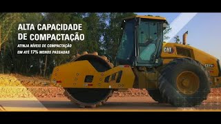 Compactador de Solo Vibratório CS11 GC | Cat | Caterpillar