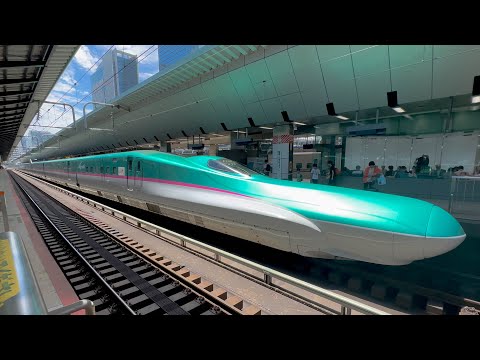 Riding the Japan's Fastest Bullet Train l HAYABUSA First Class Seat ЁЯЪД