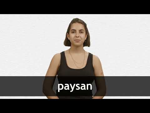 English Translation of “PAYSAN” | Collins French-English Dictionary