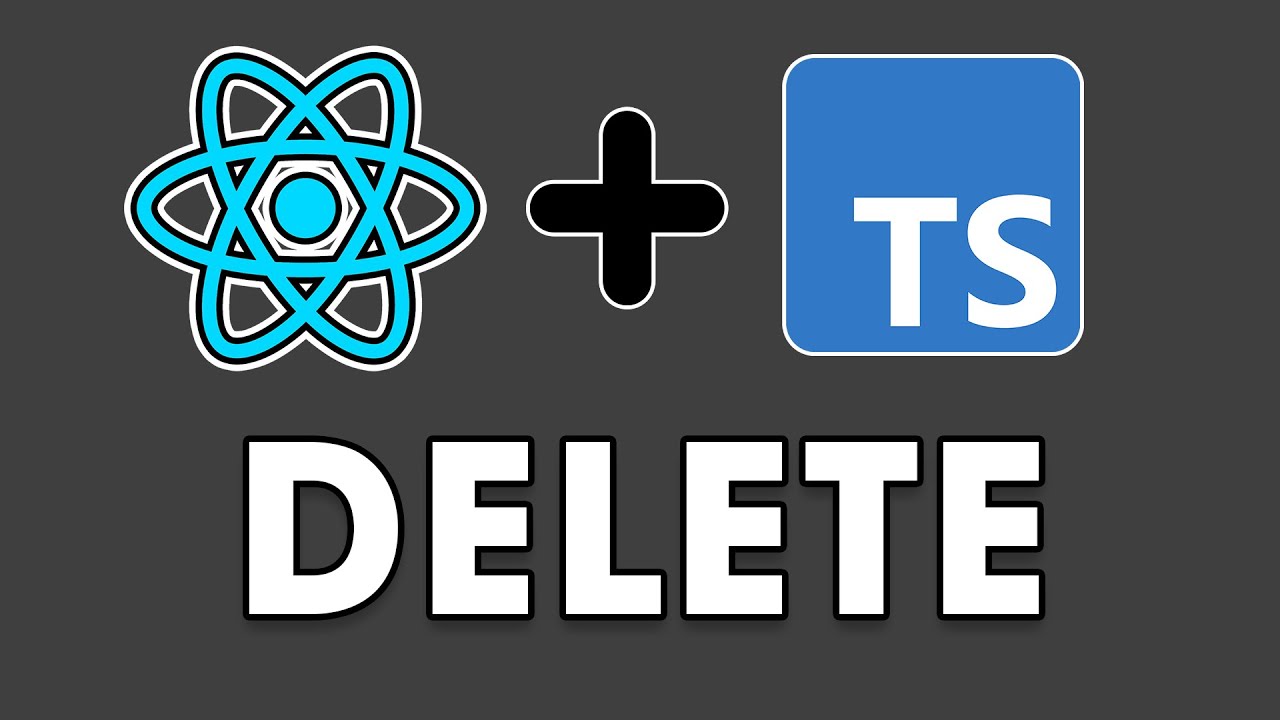 React Typescript 2023 - 14. Delete