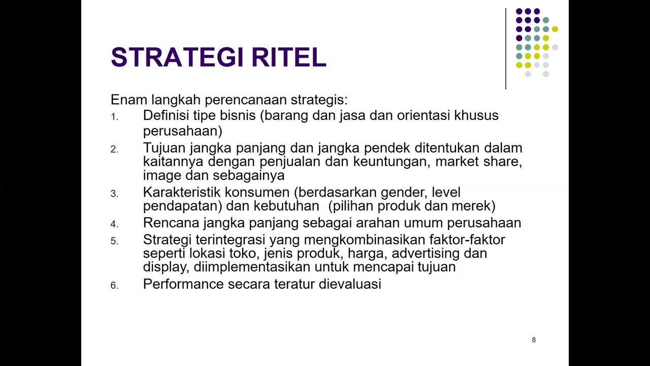 Apa itu retail? Dasar dasar manajemen ritel