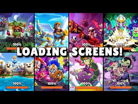 All New Loading Screens in the Update | Brawl Stars