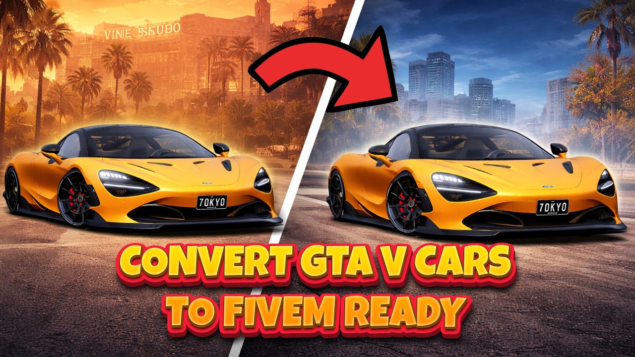How to convert a GTA V addon vehicle into a FiveM ready vehicle in 2026 | FiveM Tutorial #3