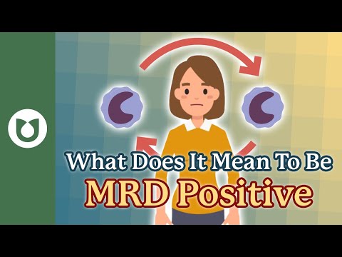 What does it mean to be MRD positive? What does this mean for my long term outcomes? #AML