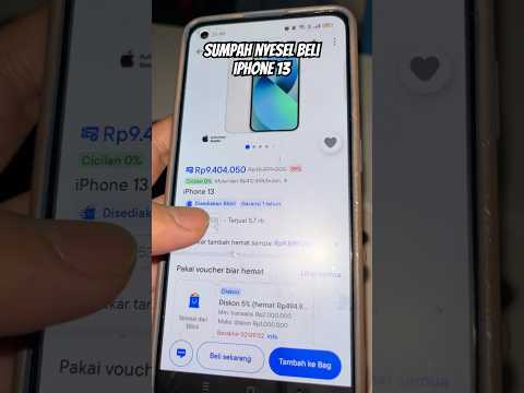 Sumpah Nyesel Beli Iphone 13 Di @Bliblidotcom.official #iphone #iphone13 #blibli #bliblidotcom