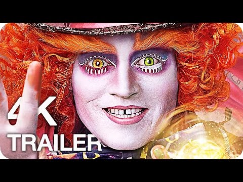 ALICE THROUGH THE LOOKING GLASS Trailer 1 & 2 4K UHD (2016) Disney Movie