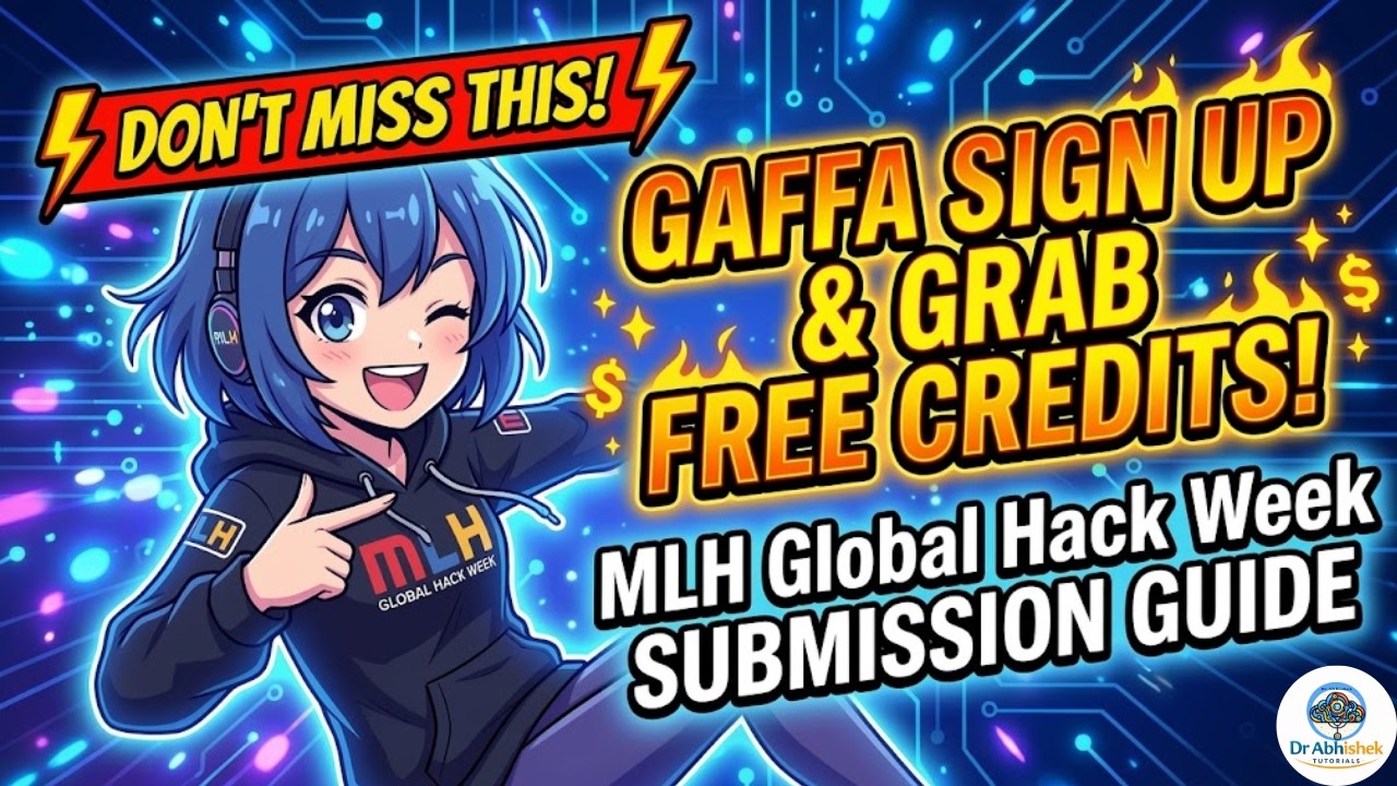 ⚡ Don’t Miss This! Sign Up for GAFFA & Grab FREE Credits | MLH Global Hack Week Submission Guide