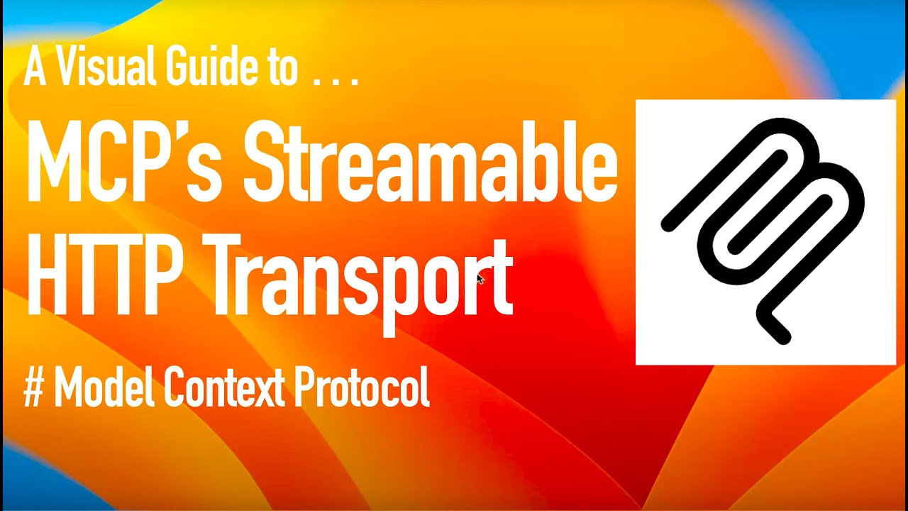 MCP Course #10 - Visual Overview of MCP Streamable HTTP Server & Client Interaction