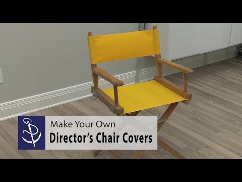 How to Replace the Fabric on a Director's Chair