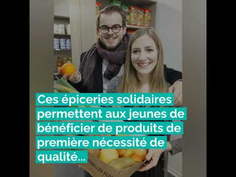 Des #SolutionsUtiles : les épiceries solidaires (La FAGE x Fondation CNP Assurances)